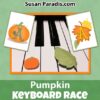 Pumpkin Keyboard Race - Susan Paradis Piano Teaching Resources